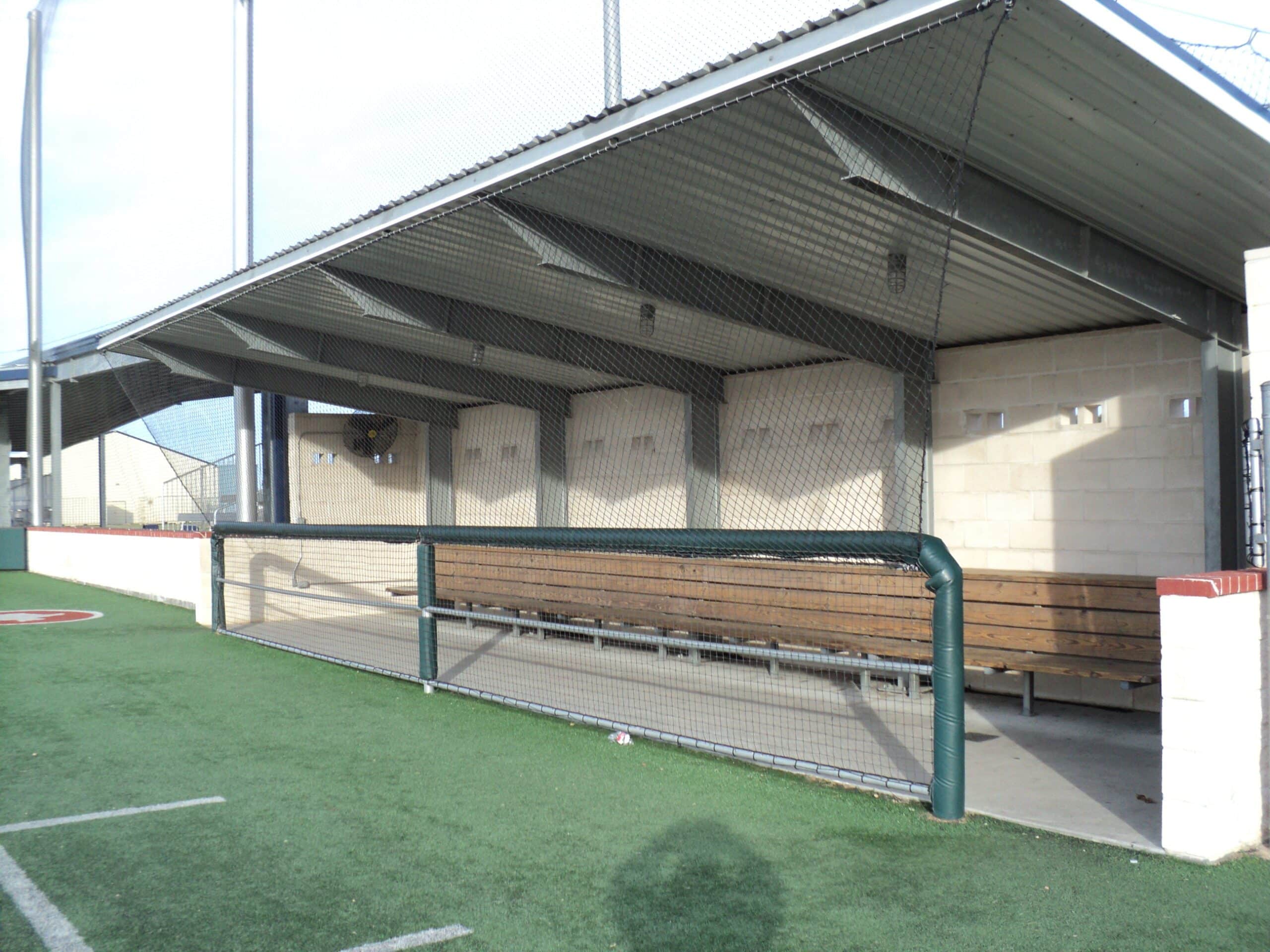 Baseball & Softball Dugout Screen Netting | Nets of Texas